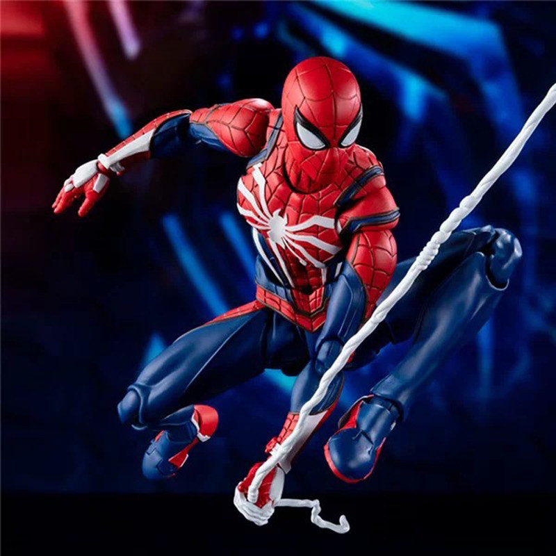 Jual Spider Man Upgrade Suit PS4 Game Edition SpiderMan Action Figure ...