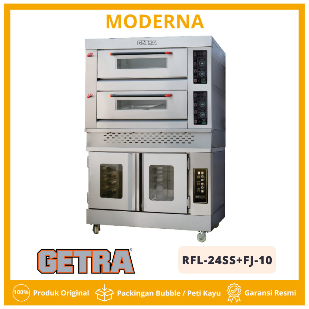 Jual GETRA RFL-24SS+FJ10 COMBI DECK OVEN + PROOFER LISTRIK GAS Original ...