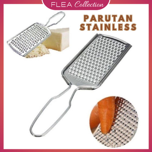 Jual FLEA Parutan Keju Stainless Steel Alat Parut Cokelat Wortel ...