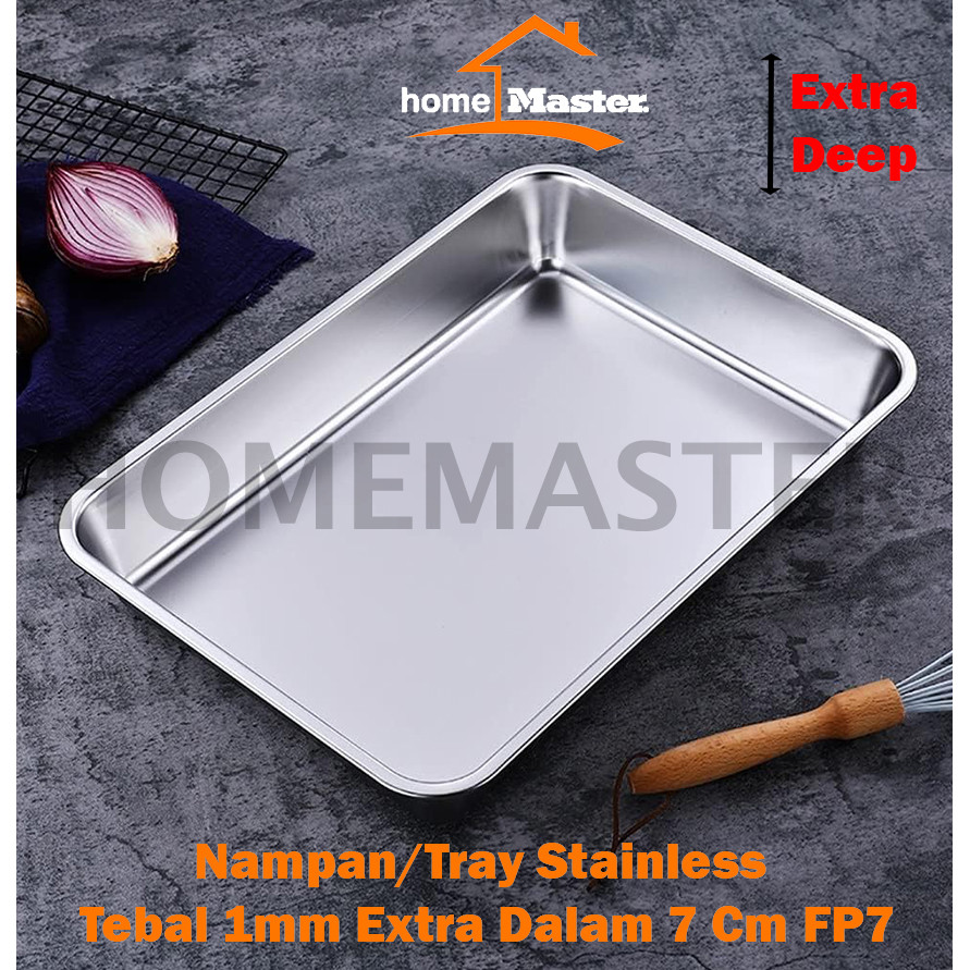Jual HomeMaster Nampan/Baki/Tray Stainless/Besi Baja Tahan Karat ...