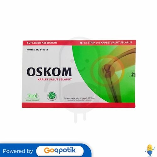 Jual Oskom Box Isi 30 Kaplet Salut Selaput | Shopee Indonesia
