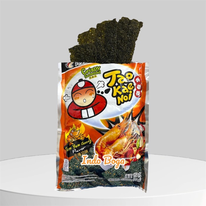 Jual Tao Kae Noi crispy seaweed / snack cemilan rumput laut tao kae noi ...