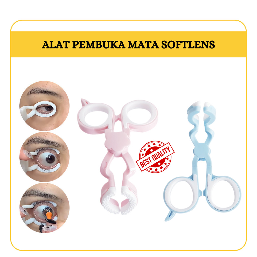Jual ALAT BANTU PAKAI SOFTLENS PEMBUKA KELOPAK MATA PEMULA/EASY EYE ...