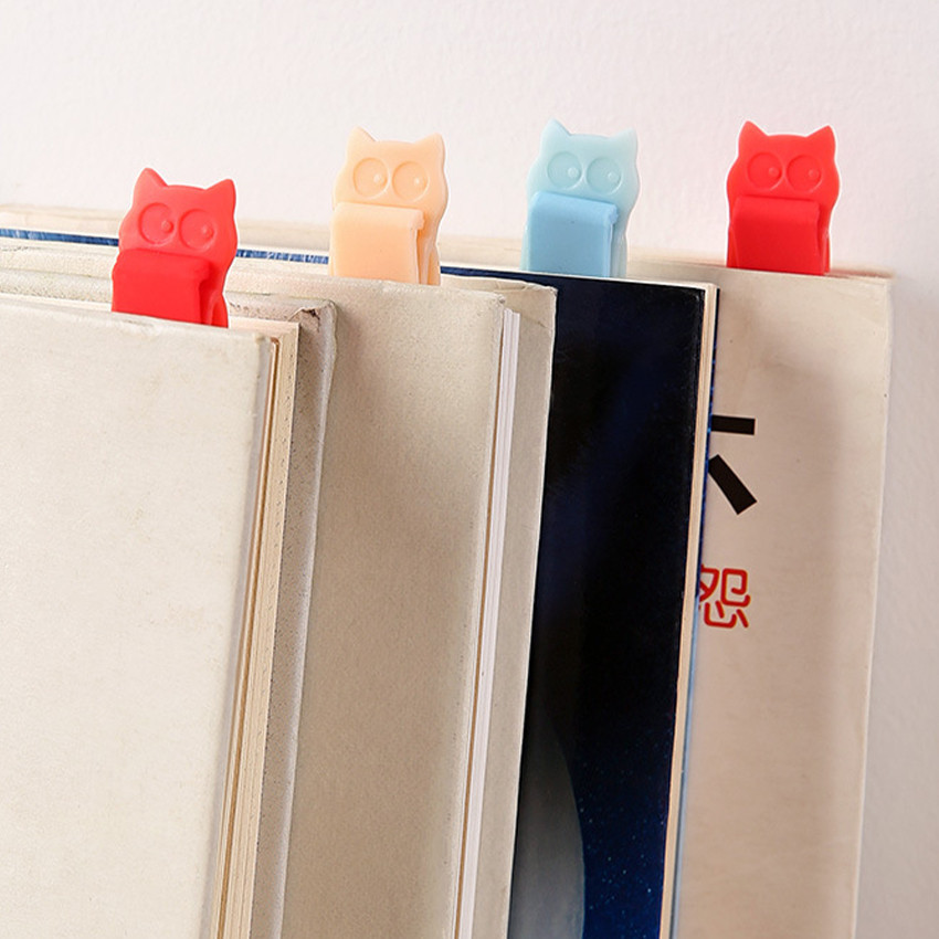 Jual Silicone Bookmark Clip Secara otomatis mengikuti Binder Divider ...