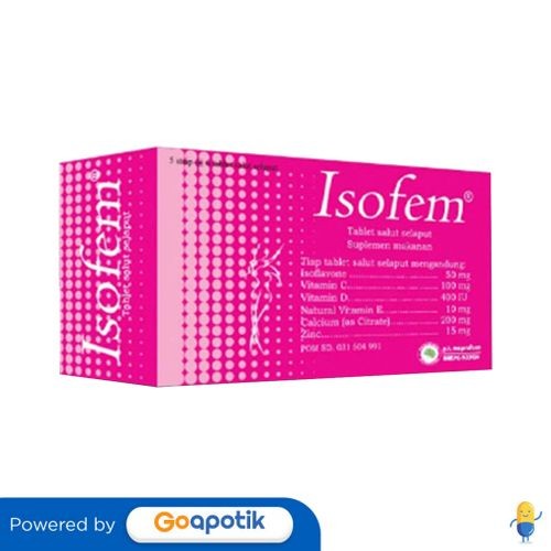 Jual Isofem Box Isi 30 Tablet Salut Selaput | Shopee Indonesia