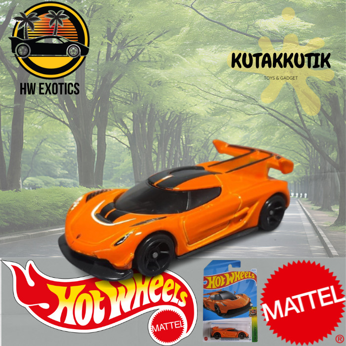 Jual Hotwheels Mobil Balap Sedan Sport 2020 Koenigsegg Jesko Orange Lot ...