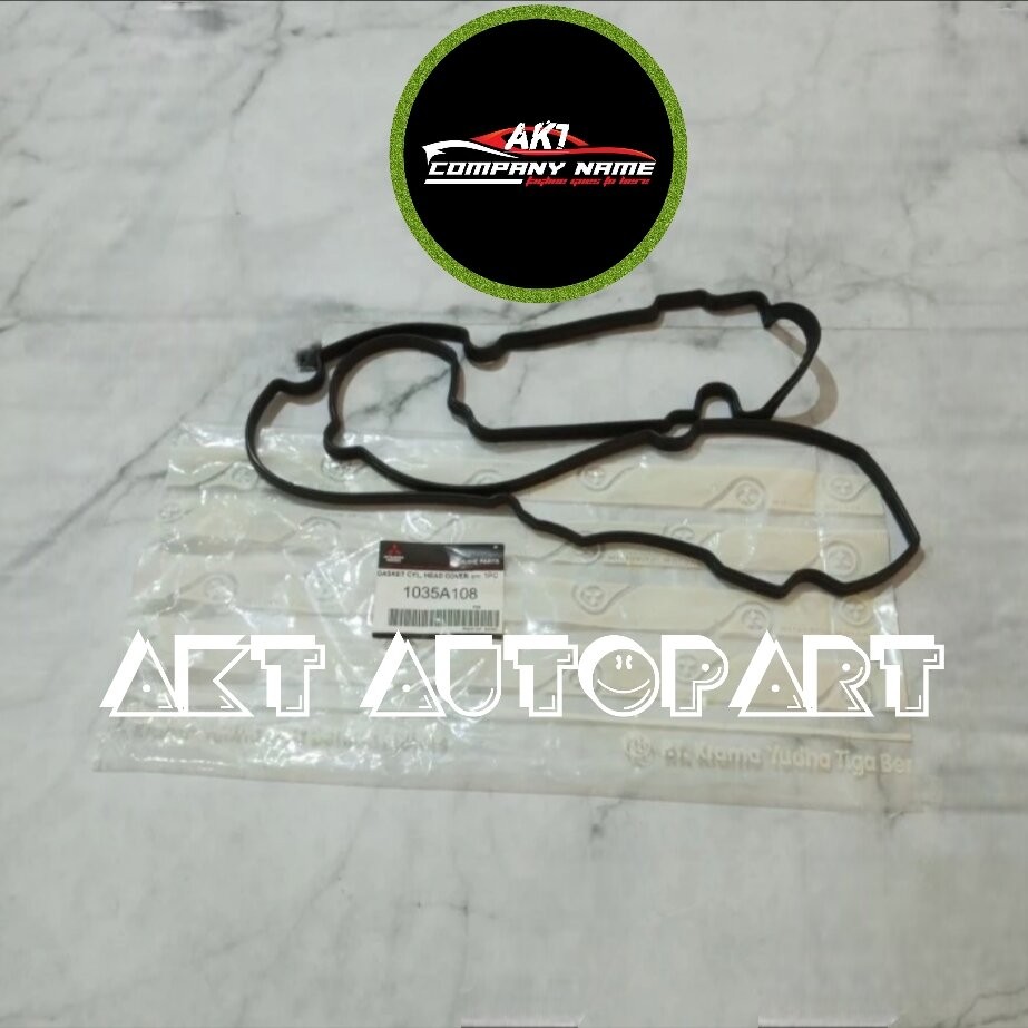 Jual Packing tutup klep Valve paking cylinder head cover Gasket Mitsubishi Triton 2.5cc Pajero ...