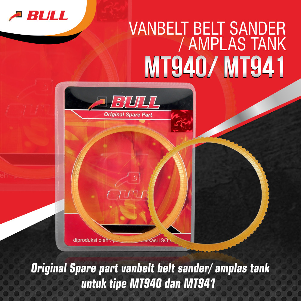 Jual BULL V belt mesin sander tank (belt sander) MT940 / MT941 / van ...