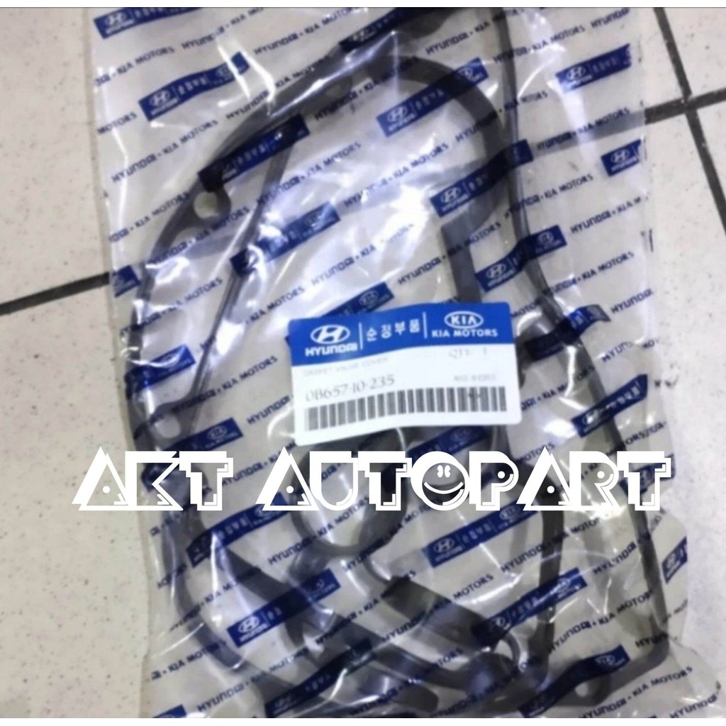 Jual Gasket Packing tutup klep Valve paking cylinder head cover Hyundai Timor Dohc | Shopee ...