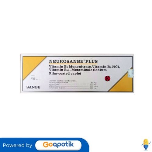 Jual Neurosanbe Plus Box 100 Kaplet | Shopee Indonesia