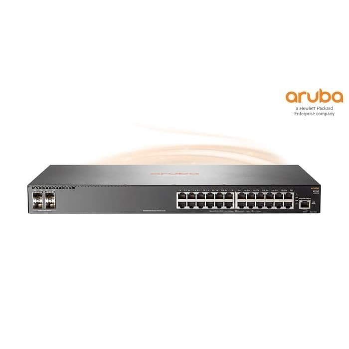 Jual HPE JL259A - Aruba 2930F-24G-4SFP 24 port Gigabit 4 SFP Managed ...