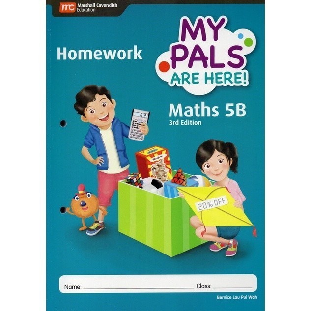Jual BOOK My Pals are Here Math 3A 4B 5A 5B Homework / 3rd Edition ...