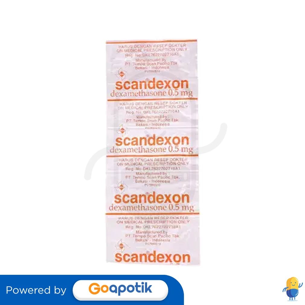 Jual Scandexon 0.5 Mg Strip 10 Tablet | Shopee Indonesia