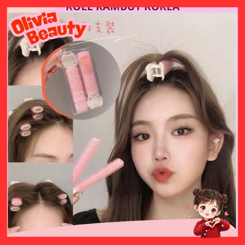 Jual Roll Rambut Jepit Korea Rol Poni Rambut Hair Root Fluffy Clip ...