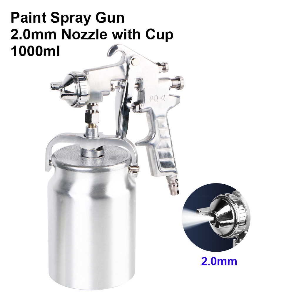 Jual PQ-2 Handle Spray Tool Pneumatic Sprayer Silver Anti-Rust Paint ...