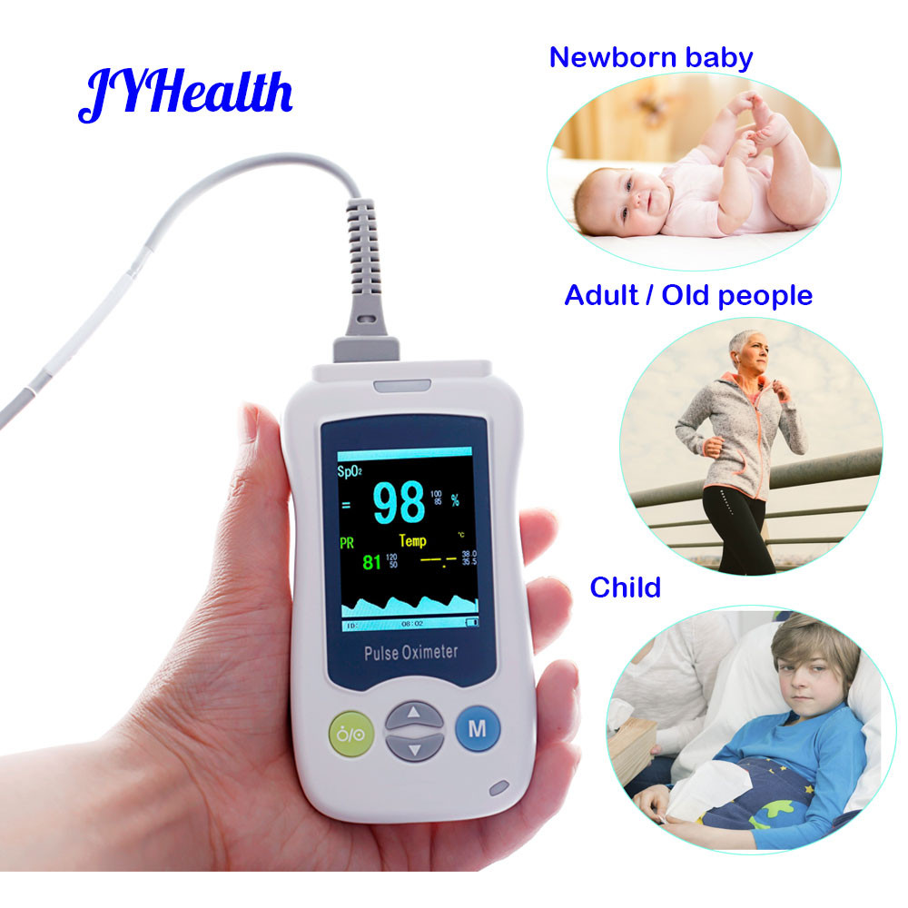 Jual JYHealth Medical Portable Handheld Pulse Oximeter Adult Newborn ...