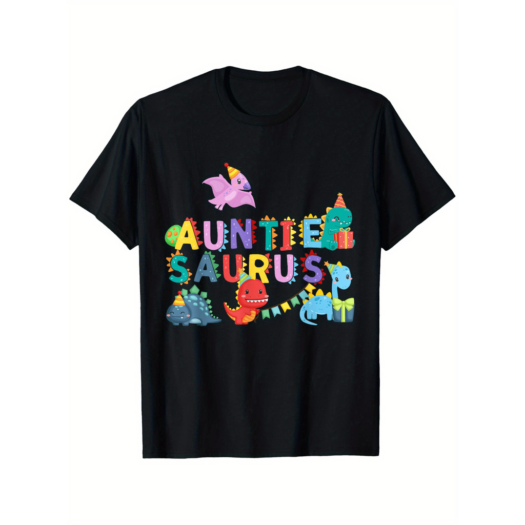 Jual Kaos Pria Motif Keluarga T-Rex dan Bibi - 100% katun, model santai ...
