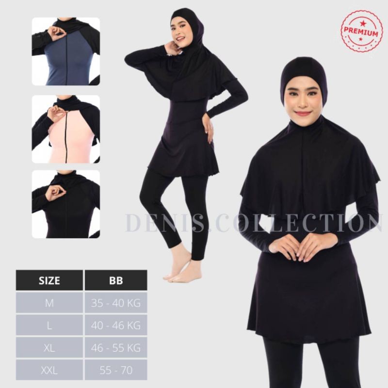 Jual Baju Renang Muslimah Syari Dewasa Wanita Muslim Perempuan Remaja ...