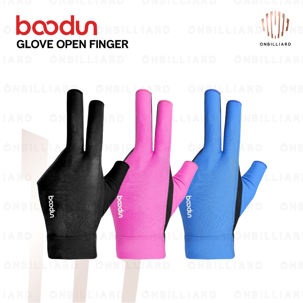 Jual Sarung Tangan Billiard BOODUN Glove Anti Slip Open Finger ORIGINAL | Shopee Indonesia