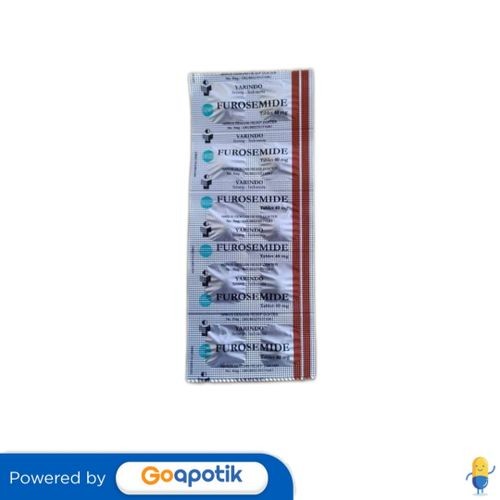 Jual Furosemide Yarindo 40 Mg Strip 10 Tablet | Shopee Indonesia