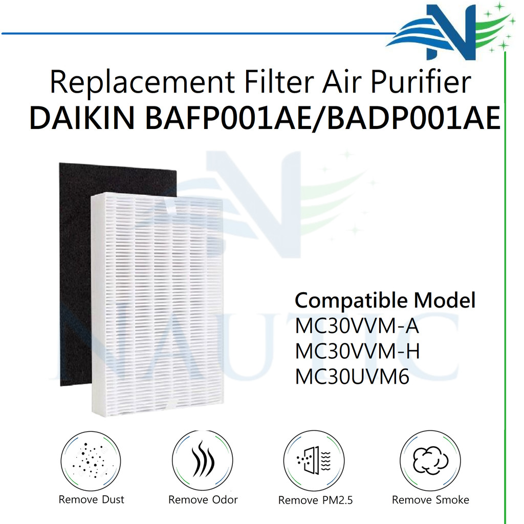 Jual NAUTIC Hepa Filter DAIKIN MC30 BAFP001AE / Dust Collection Filter ...