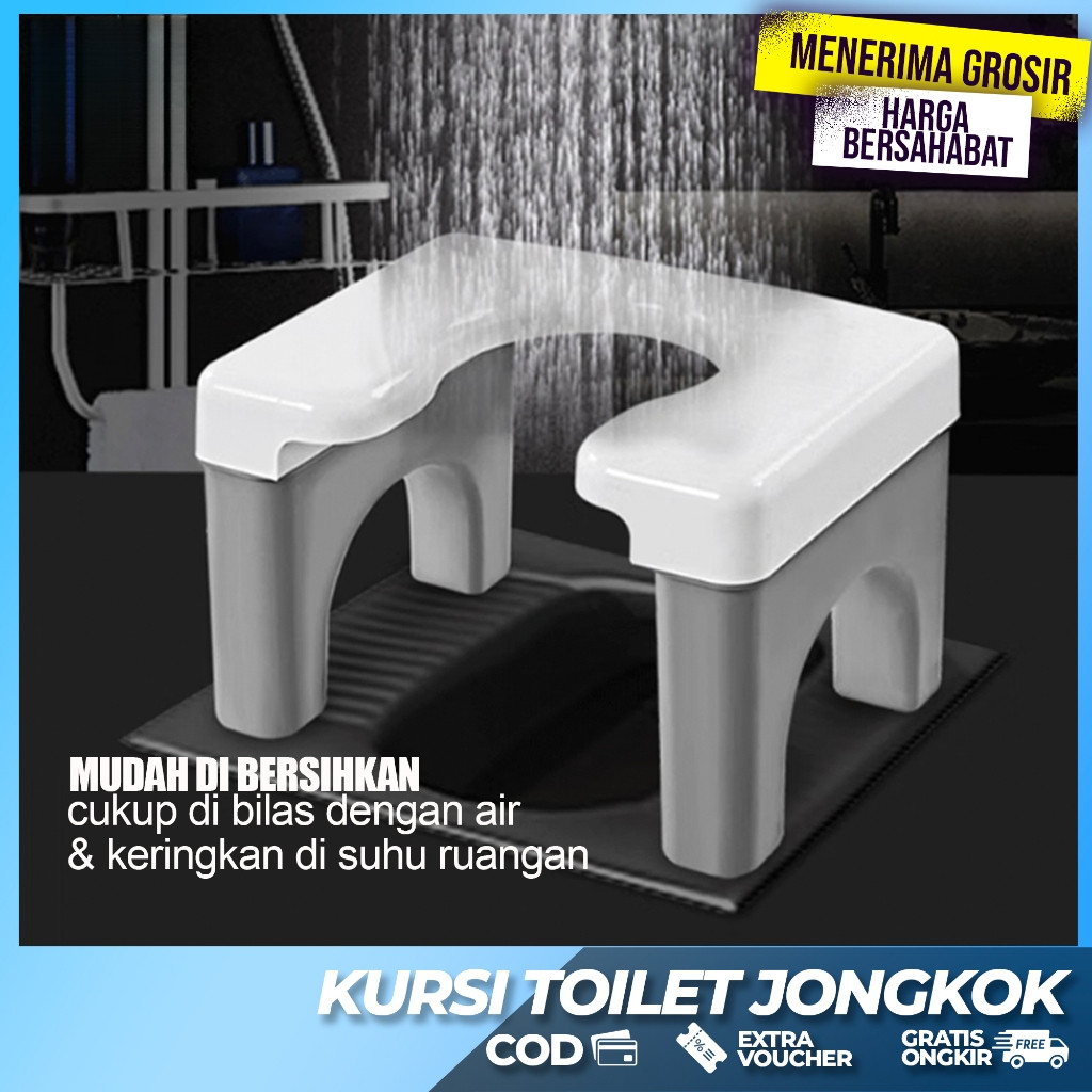 Jual Squatting Toilet Seat portable sitting toilet Bathroom squatting ...