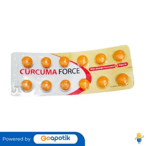 Jual Curcuma Force Strip 12 Kapsul | Shopee Indonesia