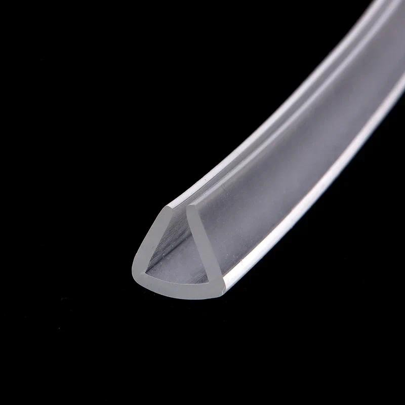 Jual Groove 0.5mm-35mm Rubber Edging Sealing Strip Transparent U Type ...