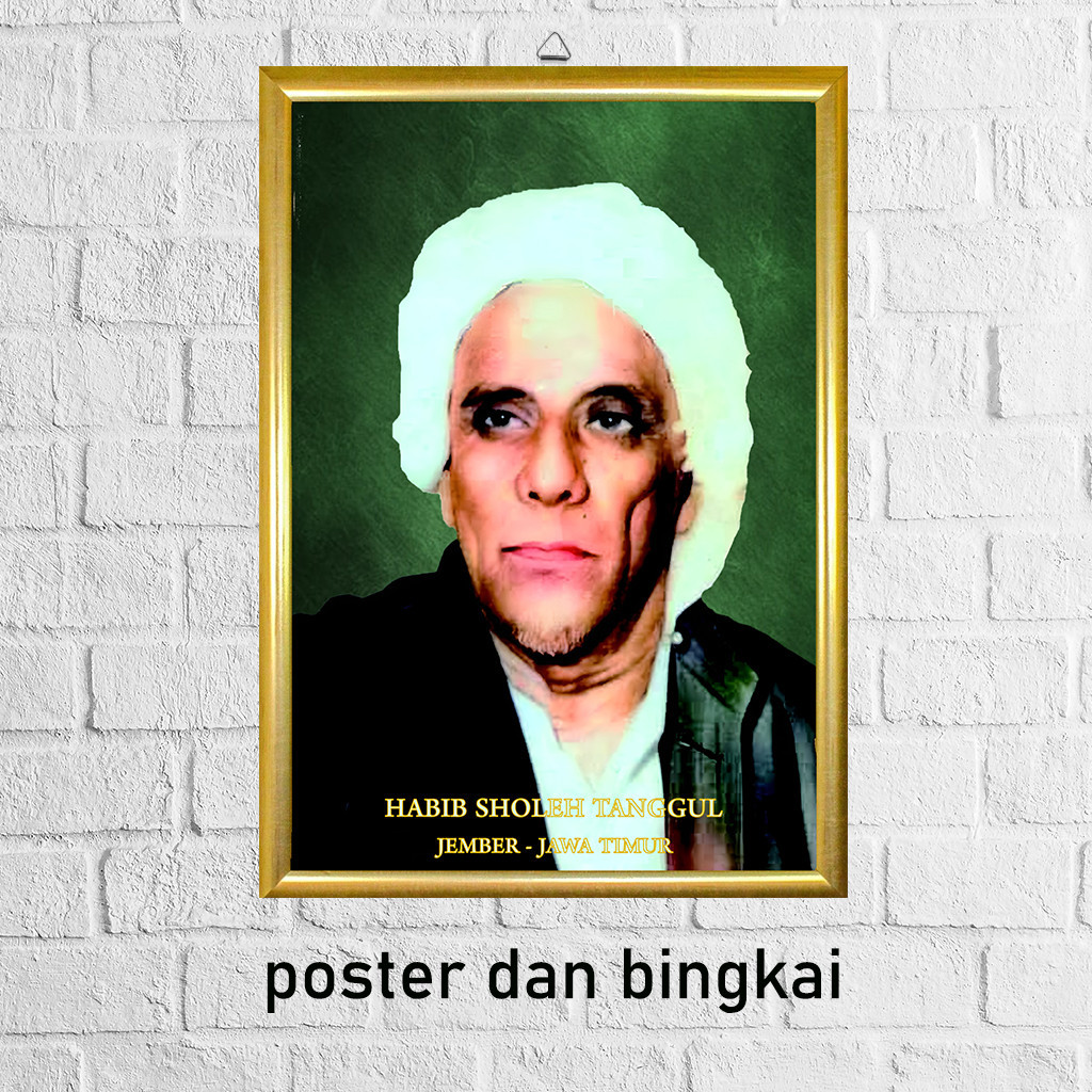 Jual POSTER JUMBO HABIB SHOLEH TANGGUL/POTO HABIB SHOLEH TANGGUL/HIASAN ...
