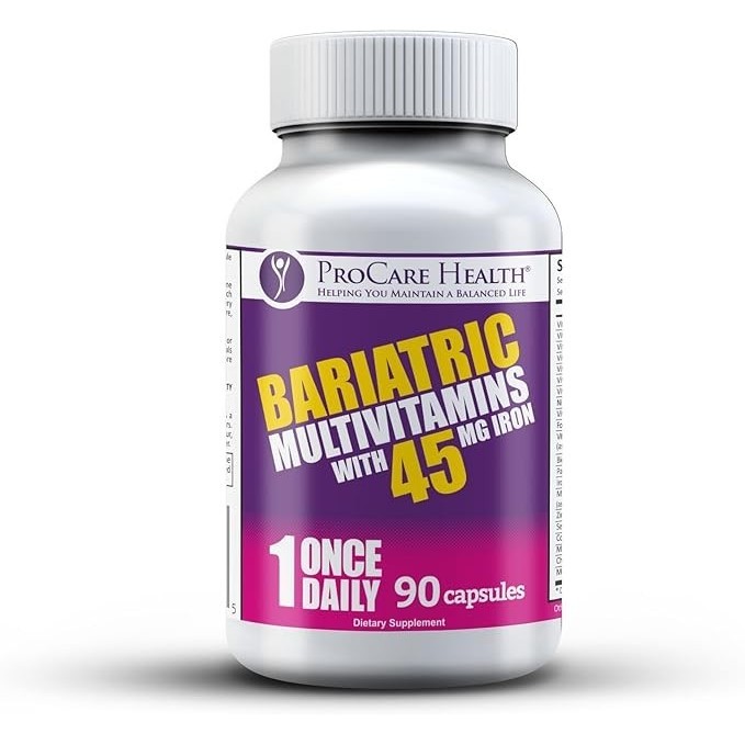 Jual ProCare Health Once Daily Bariatric Multivitamin 45mg Iron 90 Caps ...