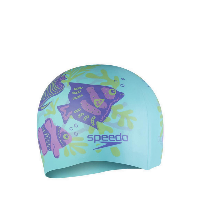 Jual Speedo Junior Unisex Reversible Slogan Swim Cap - Blue | Shopee ...