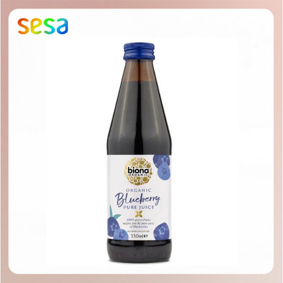 Jual BIONA ORGANIC Blueberry Pure Superjuice 330ml - Jus Sari Buah ...