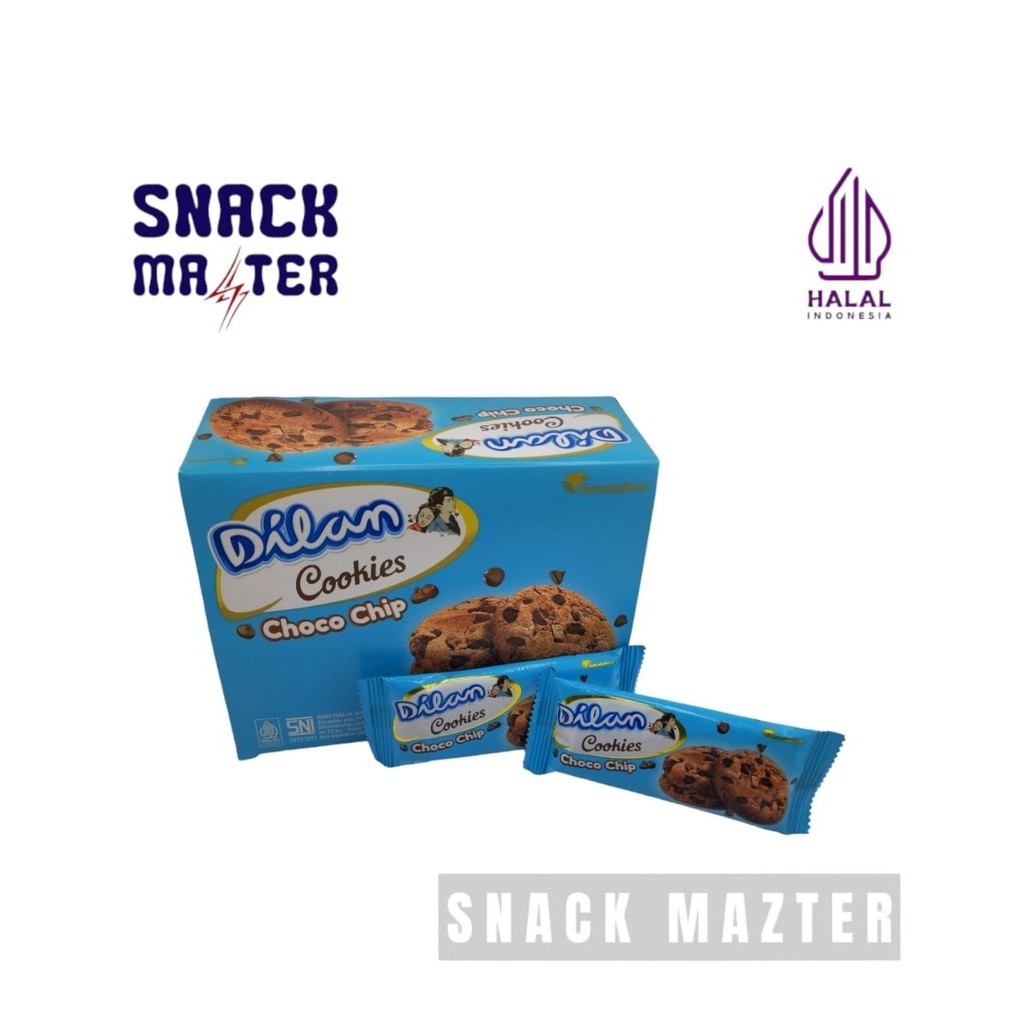 Jual Dilan Cookies Choco Chips BOX - Netto 23 bks x 12gr | Shopee Indonesia