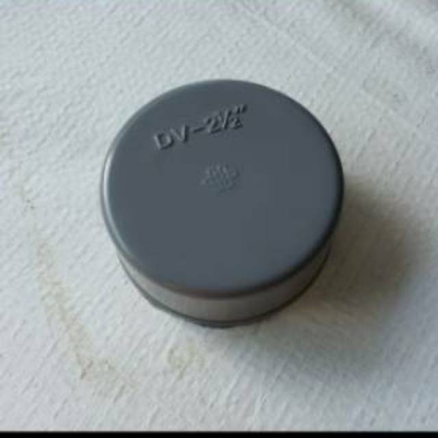 Jual Dop pvc 2 1/2"/ Tutup pipa pvc/ Cap/ Dop pipa pvc polos 2 1/2 ...