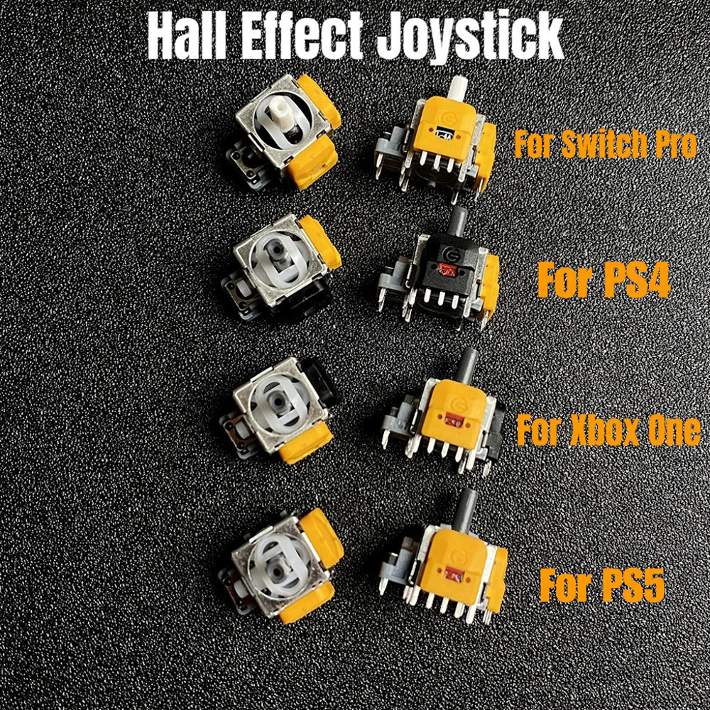 Jual 2PCS Hall Effect Joystick Replacement 3D Analog Stick Sensor Module for Ps4 Ps5 Switch Pro ...