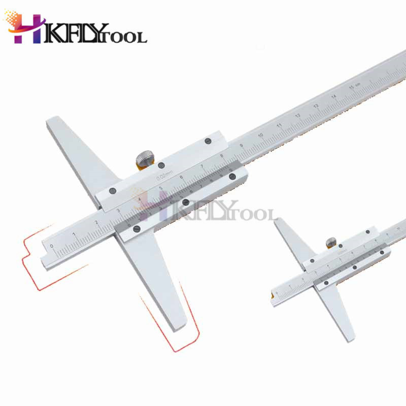Jual 0-150mm 0-200mm 0-300mm Vernier Depth Gauge Depth Caliper ...