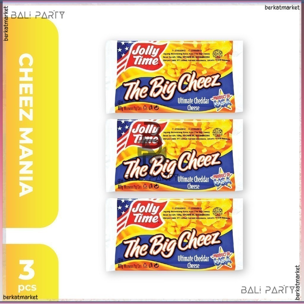 Jual Jolly Time Paket Cheez Mania Mircowave Popcorn | Shopee Indonesia