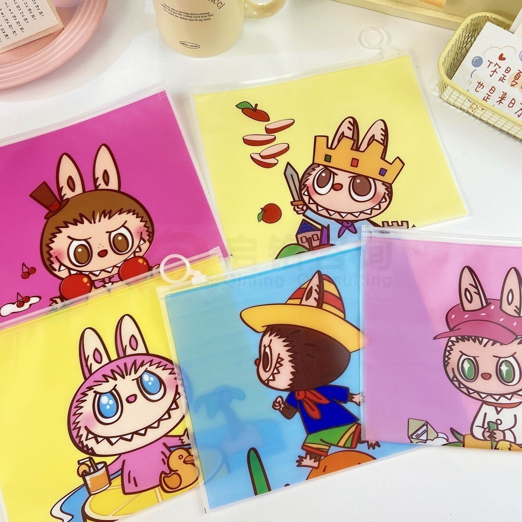 Jual (YUNITA) Pouch Labubu Kosmetik Motif Karakter Labubu Lucu Travel ...