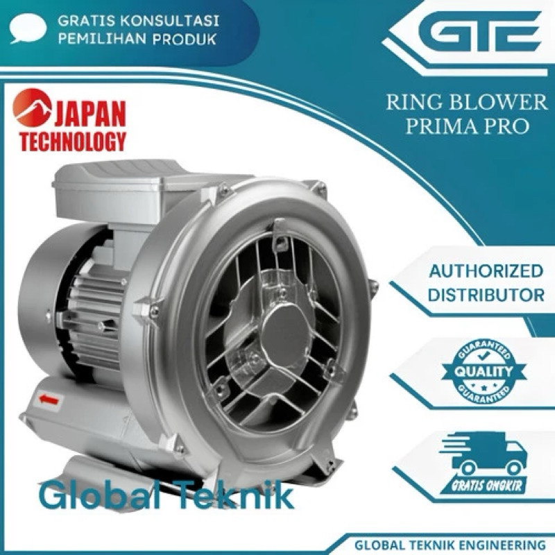 Jual Ring Blower 1HP Rotor HB 750 380V Centrifugal Blower Vortex ...