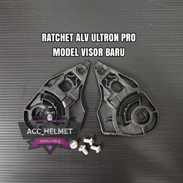 Jual Ratchet helm alv ultron pro / rachet helm alv ultron pro / dudukan ...