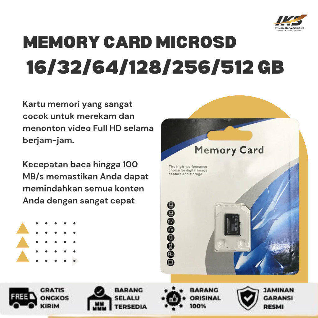 Jual Memory Card MicroSD 16 / 32 / 64 /128 / 256 / 512 GB | Shopee ...