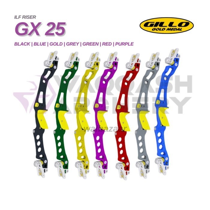 Jual GILLO GX 25" ILF RISER Recruve Bow Original | Shopee Indonesia