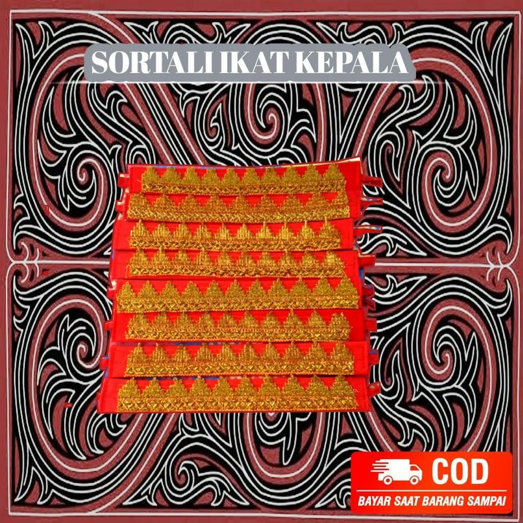 Jual Ikat Kepala Tenun Sortali batak - Aksesoris Kepala Adat Batak ...