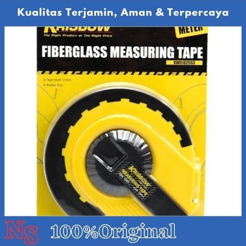 Jual KRISBOW METERAN FIBERGLASS 20, 30, & 50 METER | Shopee Indonesia