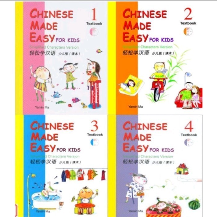 Jual Buku Chinese Made easy for Kids Level 1 - 4 Textbook WorkBook 1st ...