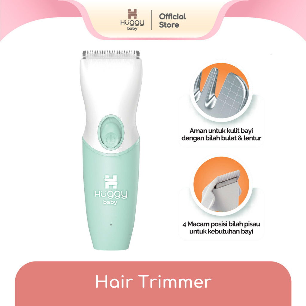 Jual Huggy Baby HT001 Baby Hair Trimmer | Alat Cukur Rambut Bayi Anak ...