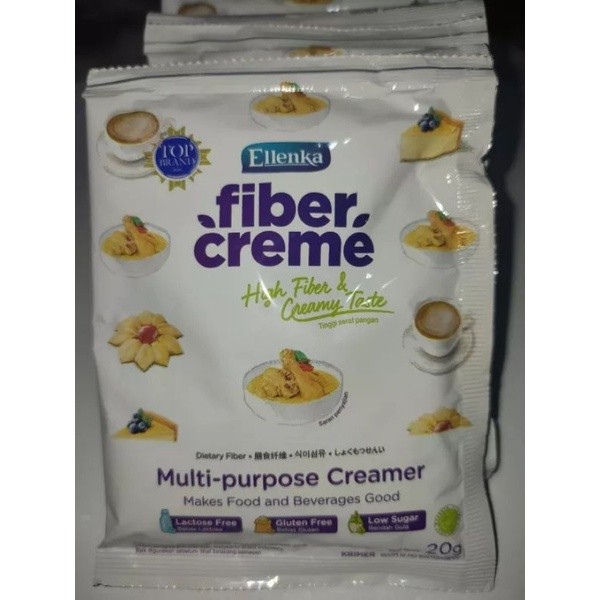Jual ellenka fiber creme sachet 10x20g | Shopee Indonesia