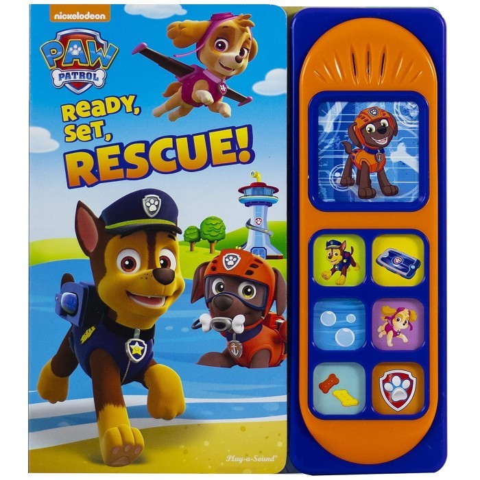 Jual Nickelodeon Paw Patrol Chase, Skye, Marshall, & More. Ready, Set, Rescue - Special Sound ...