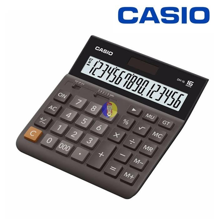 Jual Kalkulator Casio DH-16BK 16 Digits | Shopee Indonesia