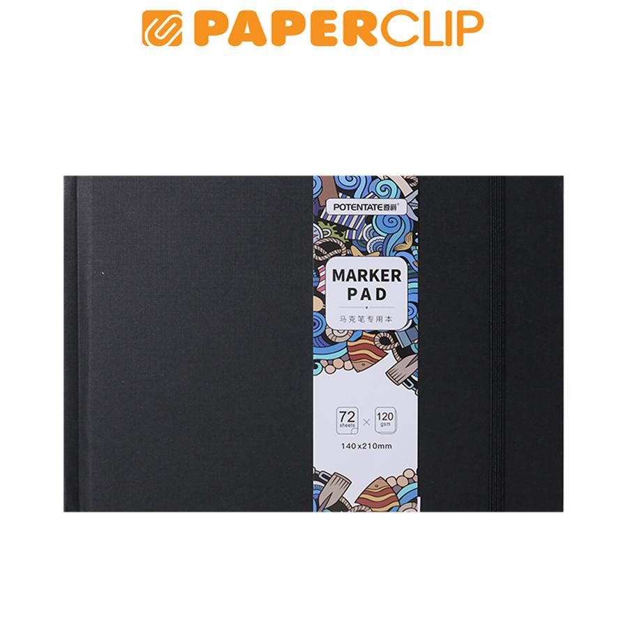 Jual MARKER PAD A5 POTENTATE HARD COVER 72S 020914 | Shopee Indonesia